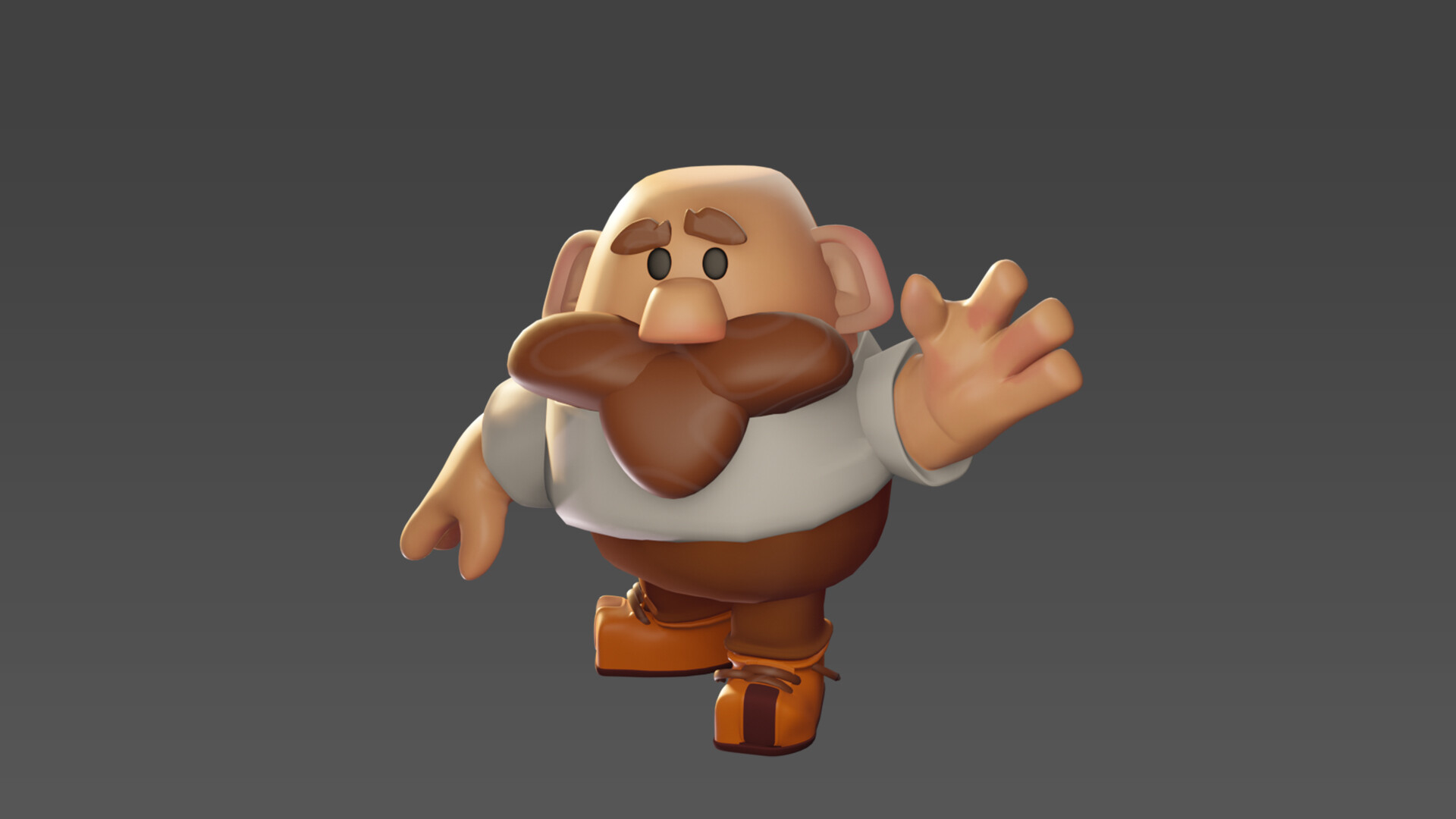 ArtStation - Beard character - game art