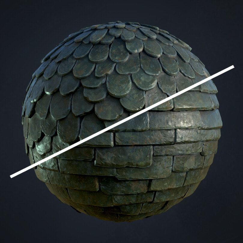 ArtStation - Slate Roof