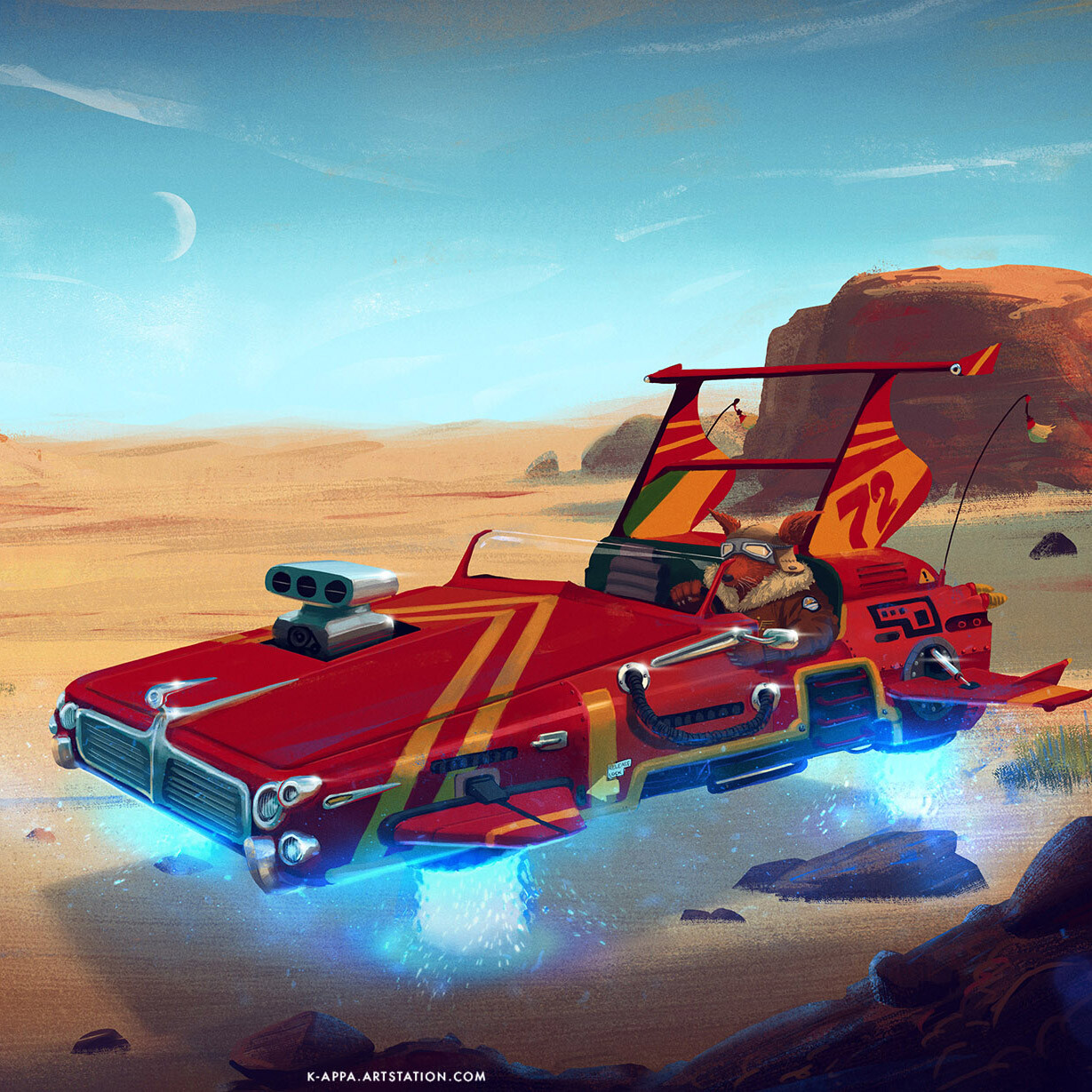 ArtStation - Concept art - Racing pilot