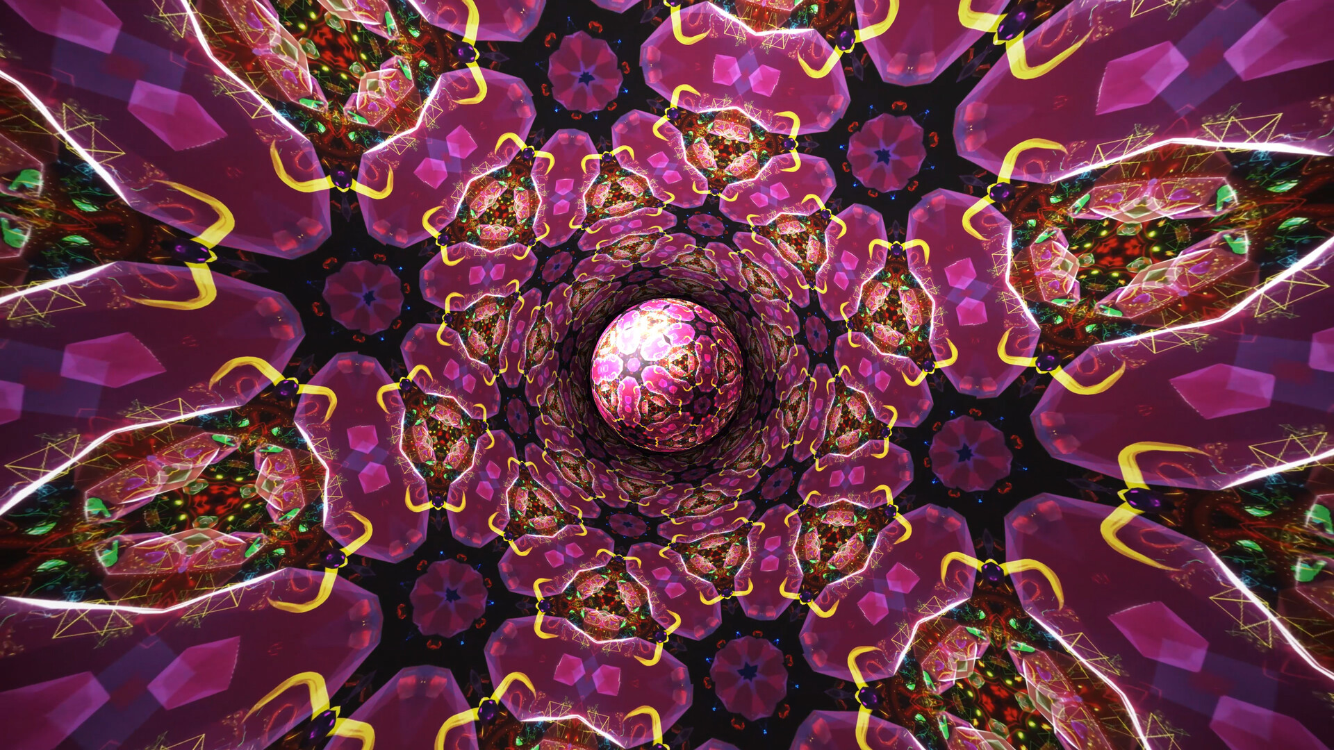 ArtStation - a snippet of The Hallucinogen Project 2020