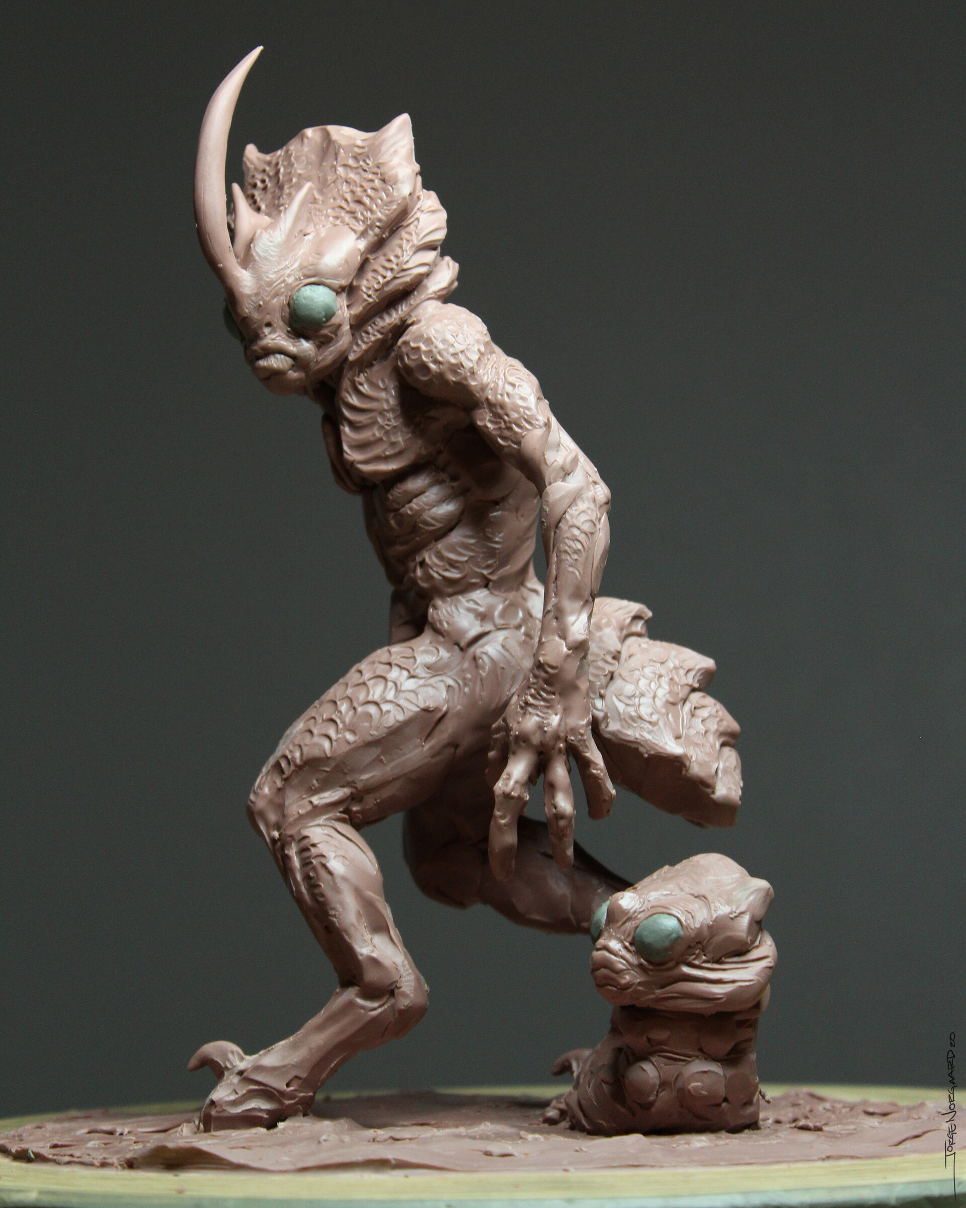 ArtStation - Ceratopsian Alien