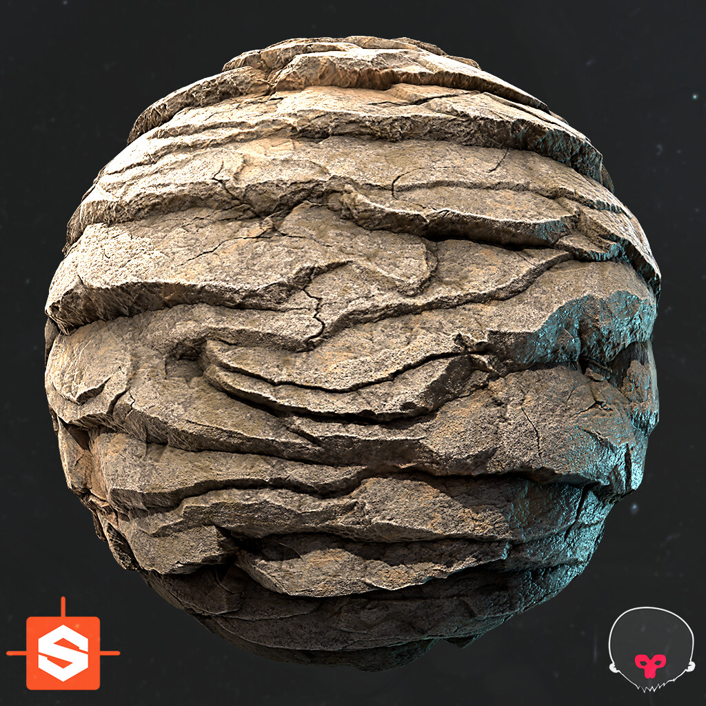 ArtStation - Layered Rock