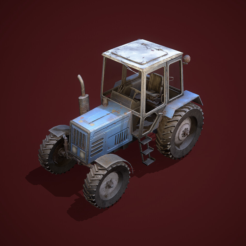 ArtStation - Tractor Belarus