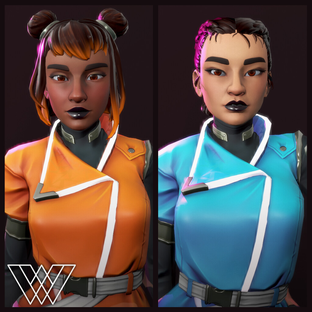 ArtStation - WaveXR - Femme Avatars