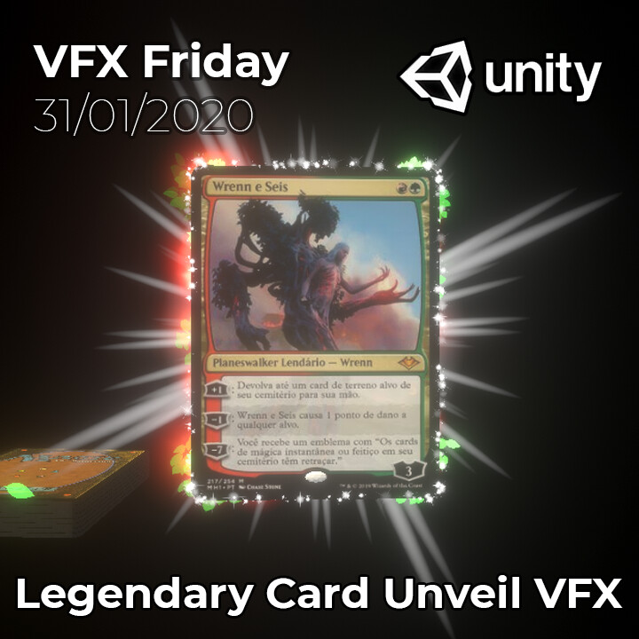 ArtStation - Unity VFX - Legendary Card Unveil (VFXFriday 31/01/2020)