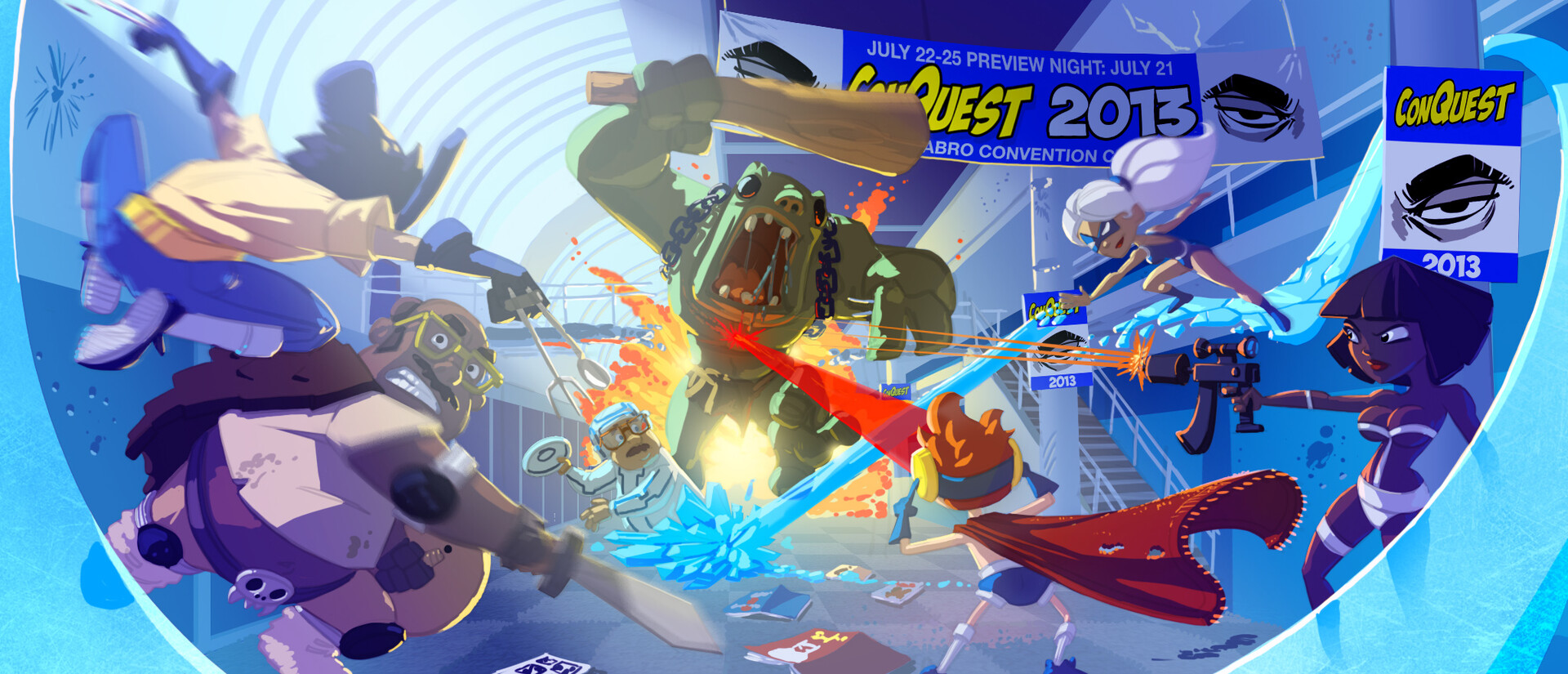 ArtStation - Comic ConQuest