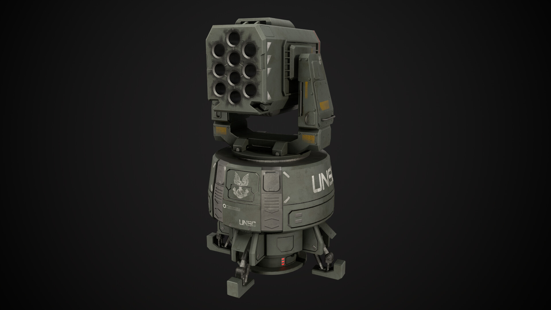 ArtStation - M95 Guided Missile Weapon System