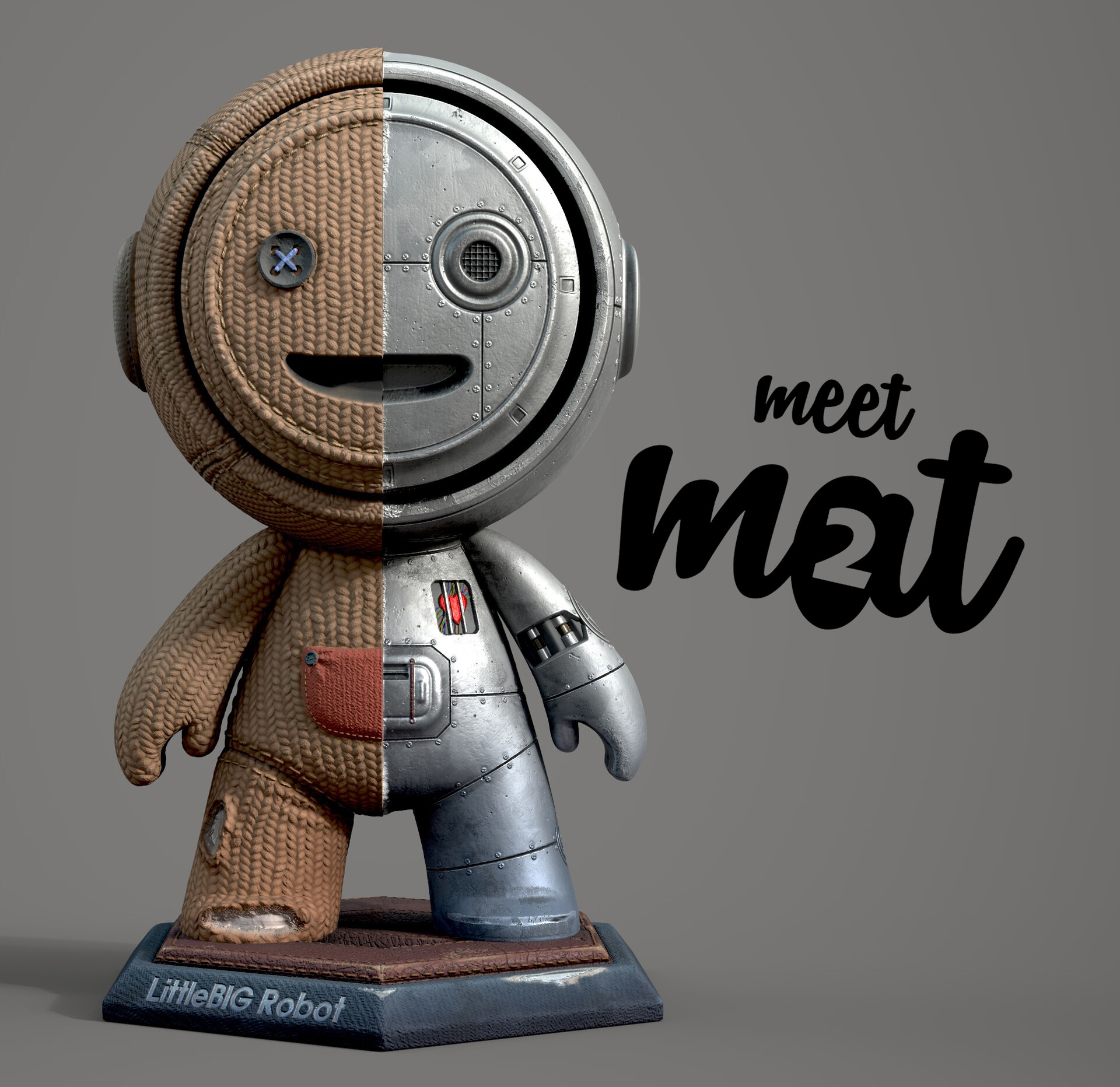 ArtStation - Meet Mat 2 : LittleBIG Robot