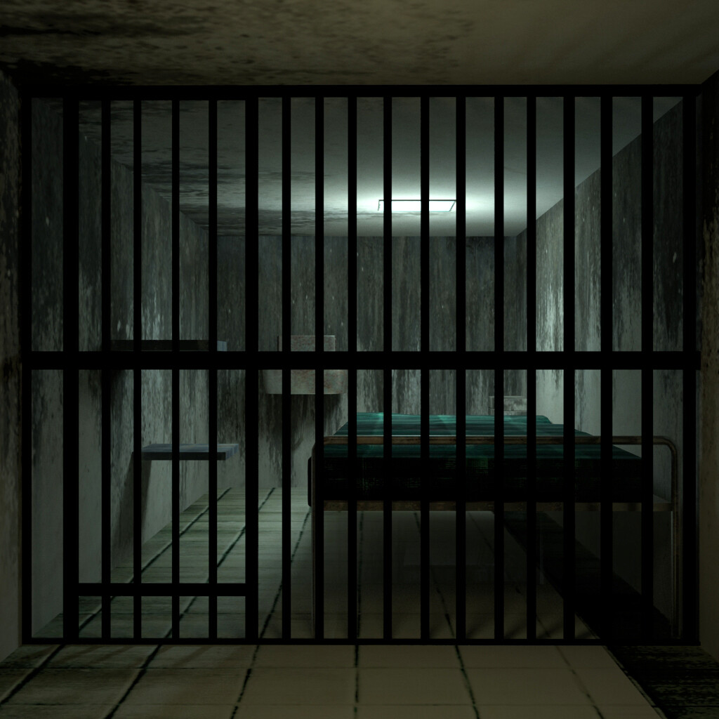 ArtStation - Prison Cell
