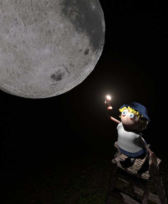 ArtStation - Chasing the Moon