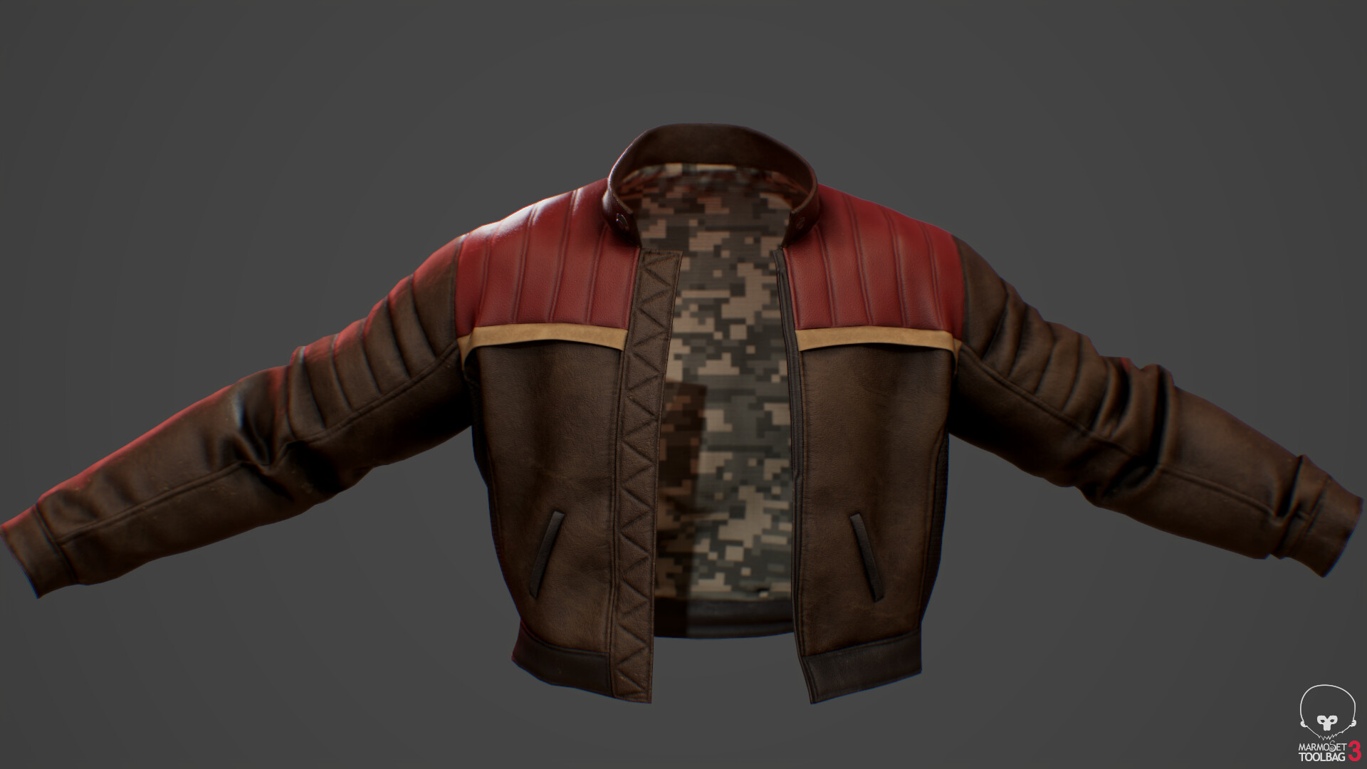 ArtStation - Leather Jacket (Real Time)