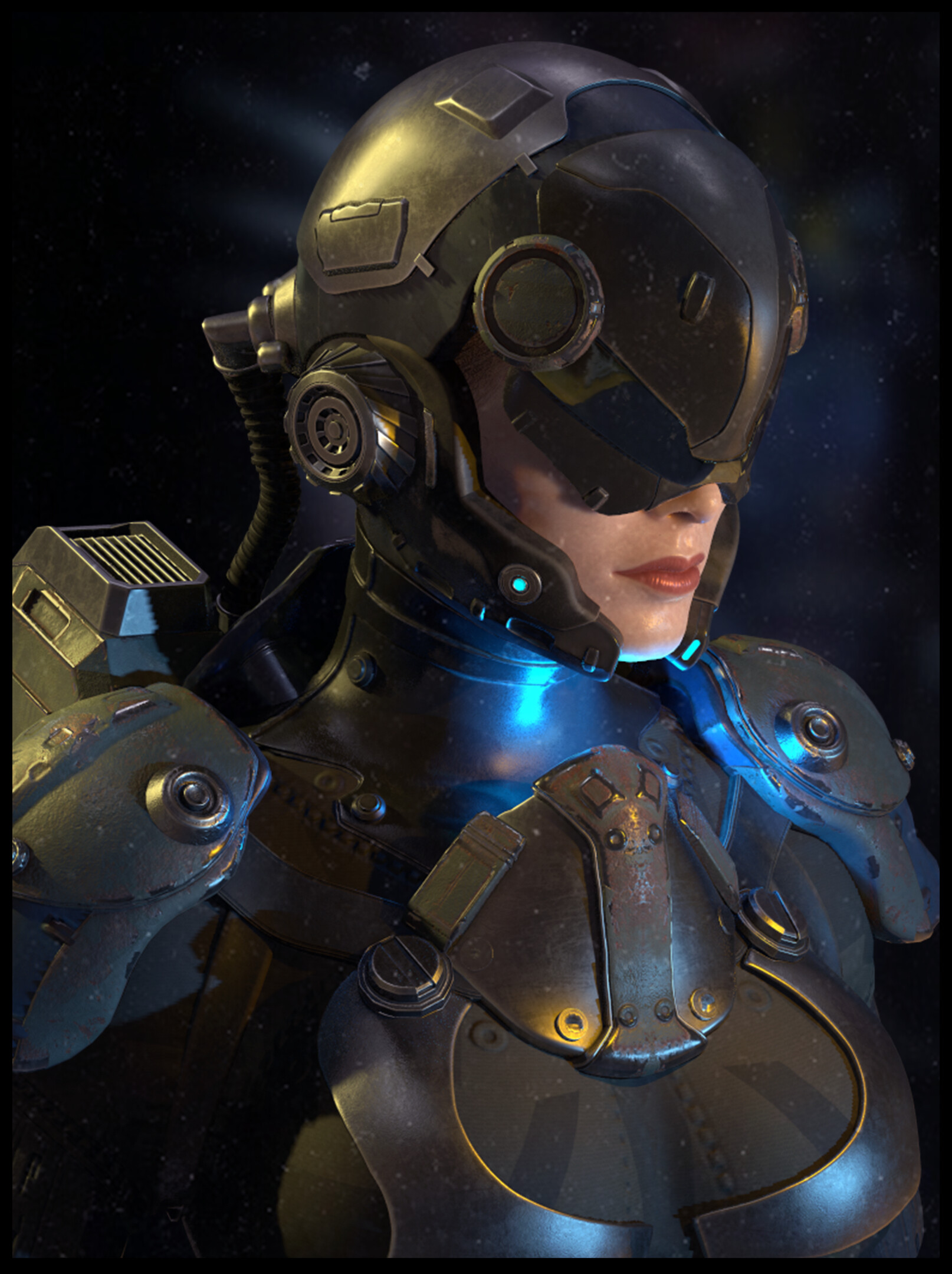 ArtStation - Space knights