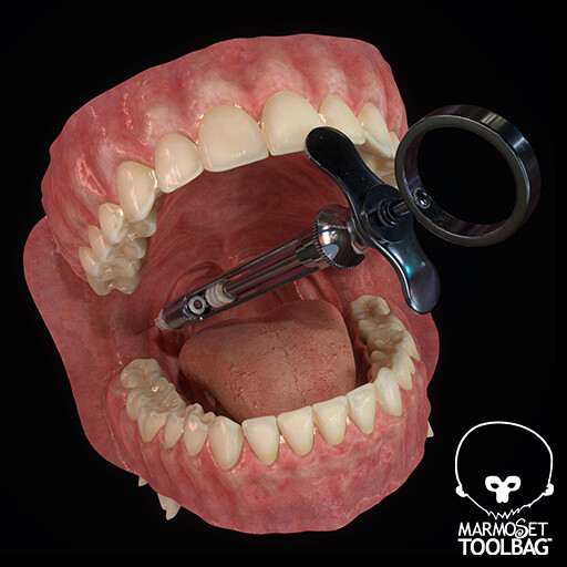 ArtStation - Teeth Medical Simulator Realtime