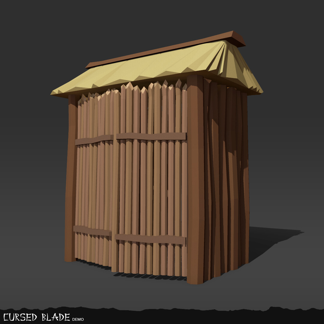 ArtStation - Cursed Blade. Buildings and structures. Part 1