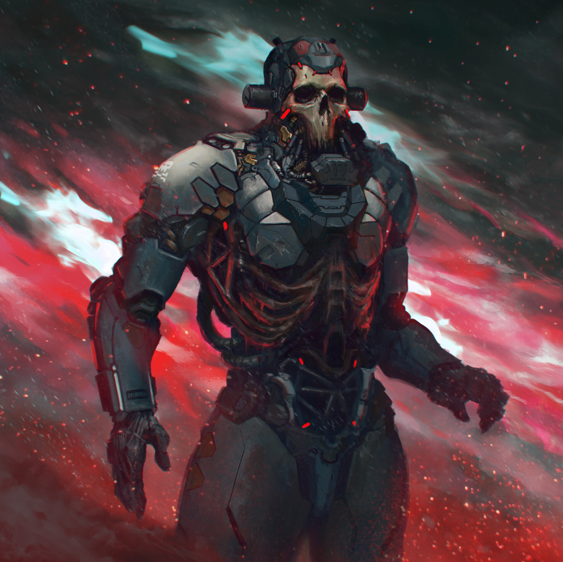 ArtStation - Skeleton Crew Mech Concept