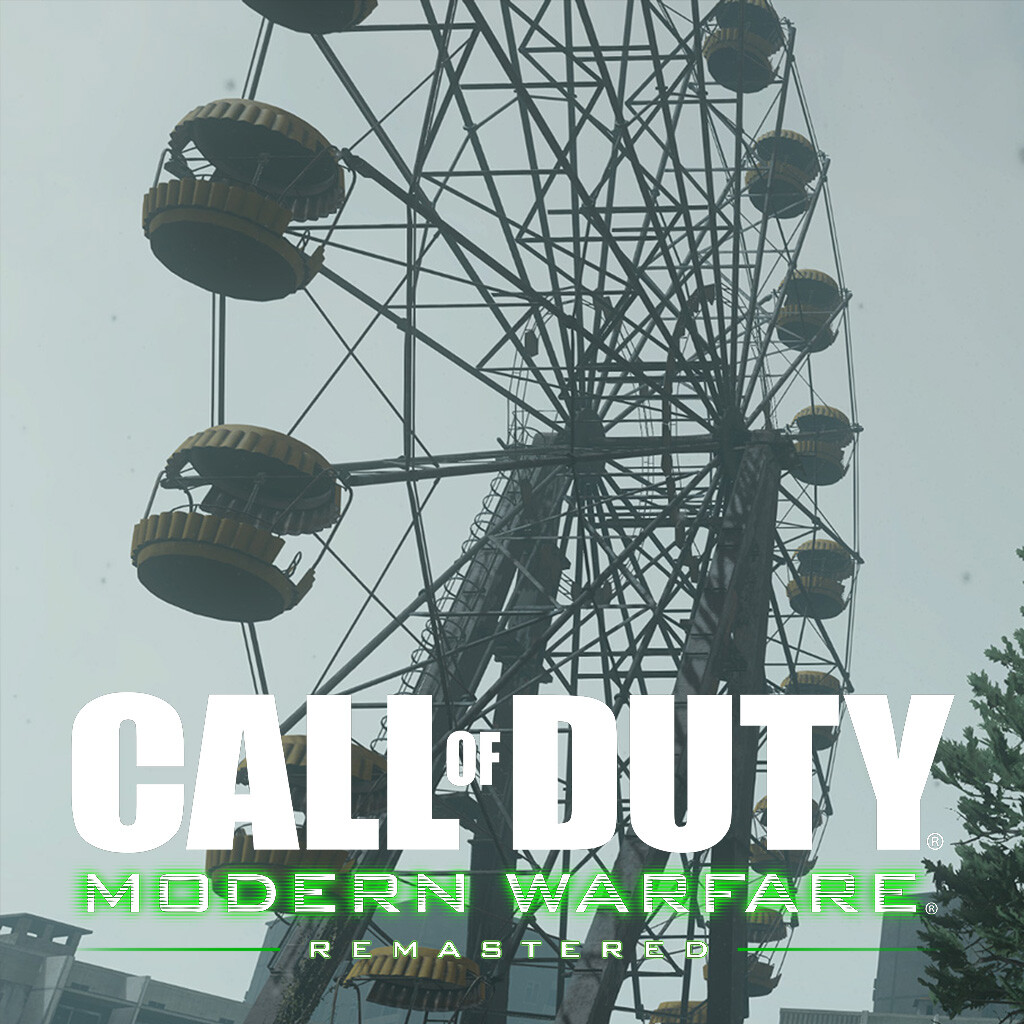 ArtStation - Call of Duty: Modern Warfare Remastered - Ferris Wheel