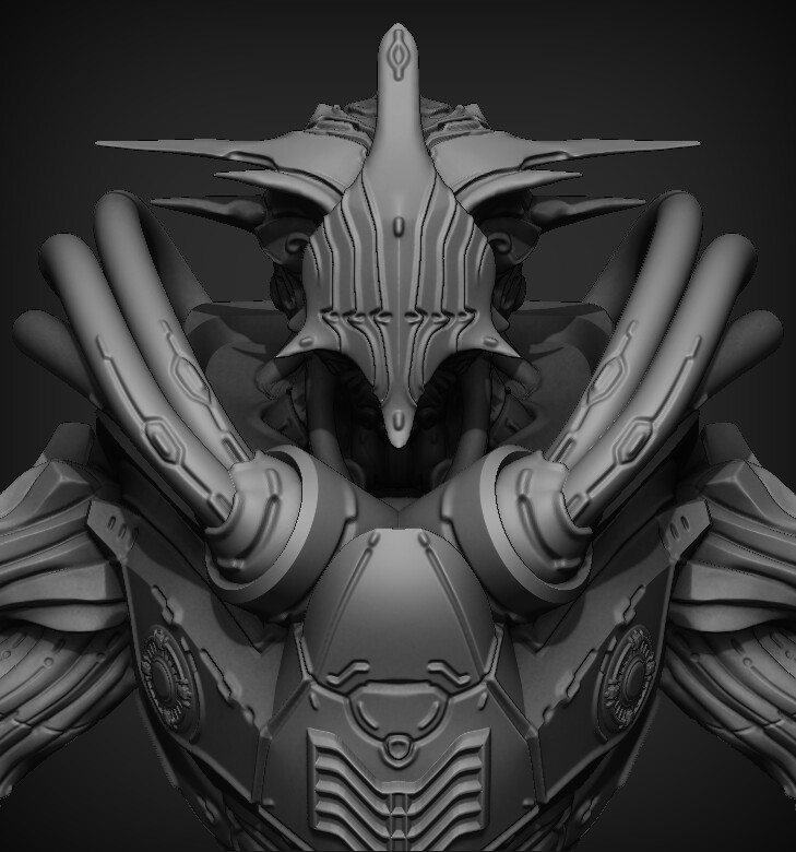 ArtStation - Stellar Survivor - Alien Buffer Highpoly