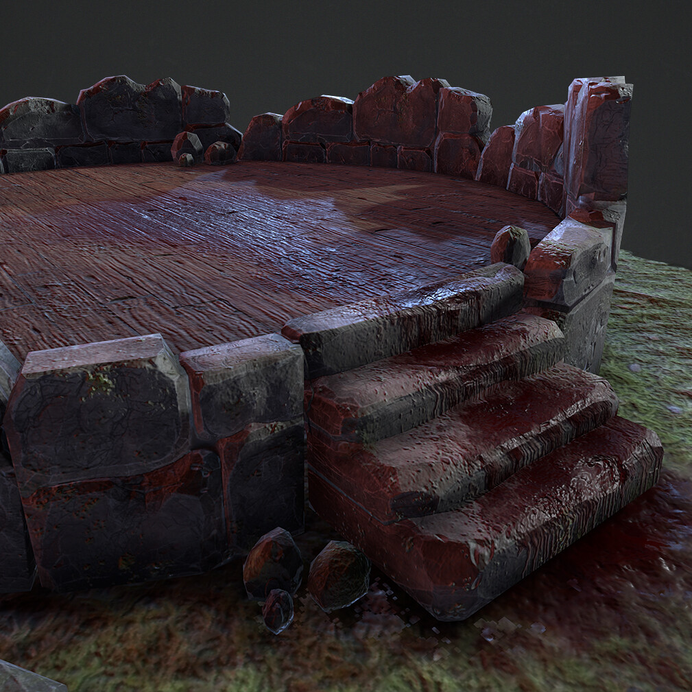 ArtStation - Bloody Broken Tower