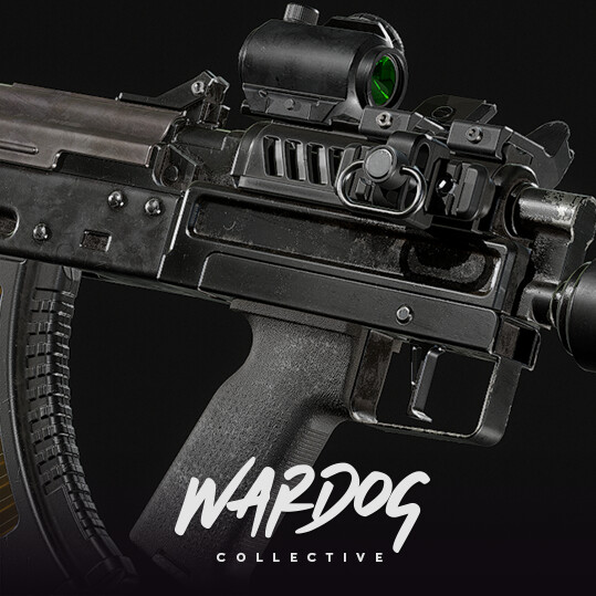 ArtStation - OZ-14 Groza Tactical