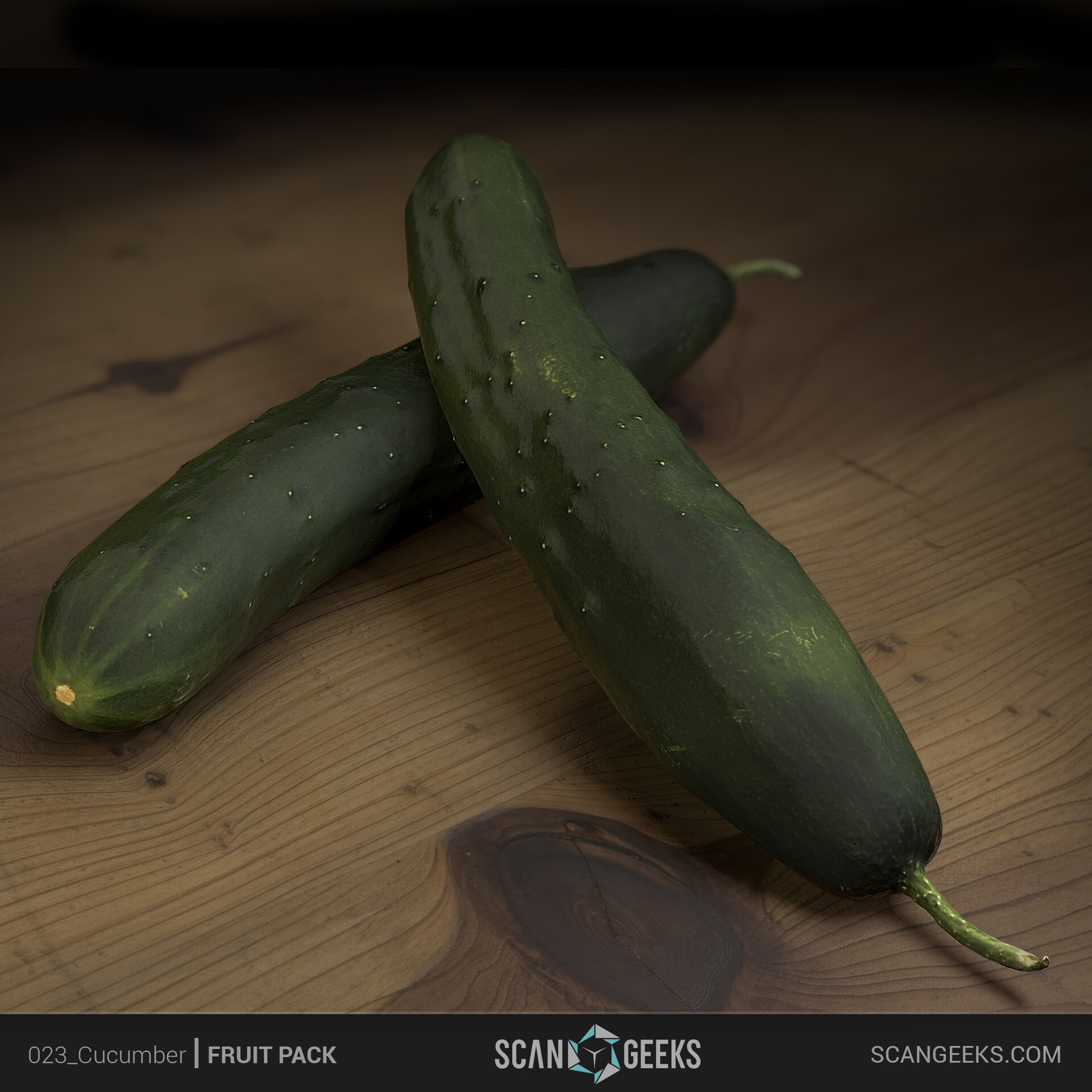 ArtStation - Cucumber - Photogrammetry Asset 3D PhotoScan