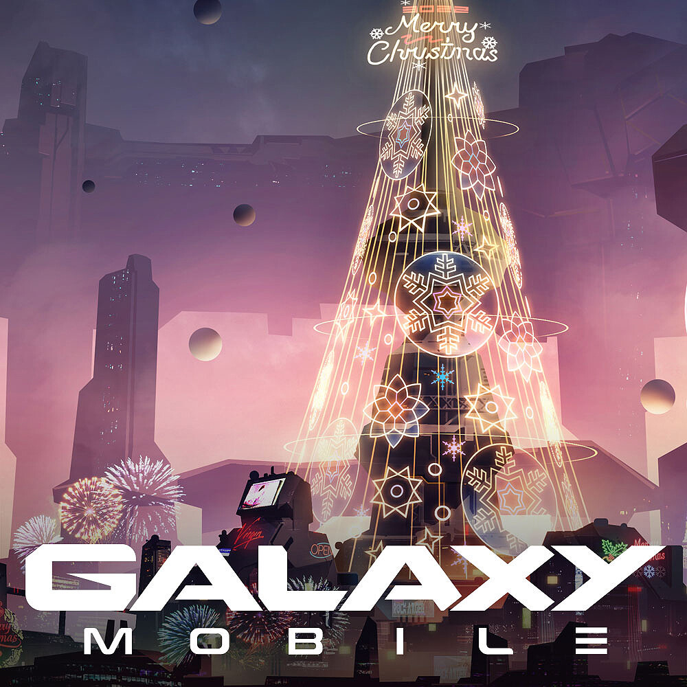 ArtStation - Galaxy Mobile - Merry christmas