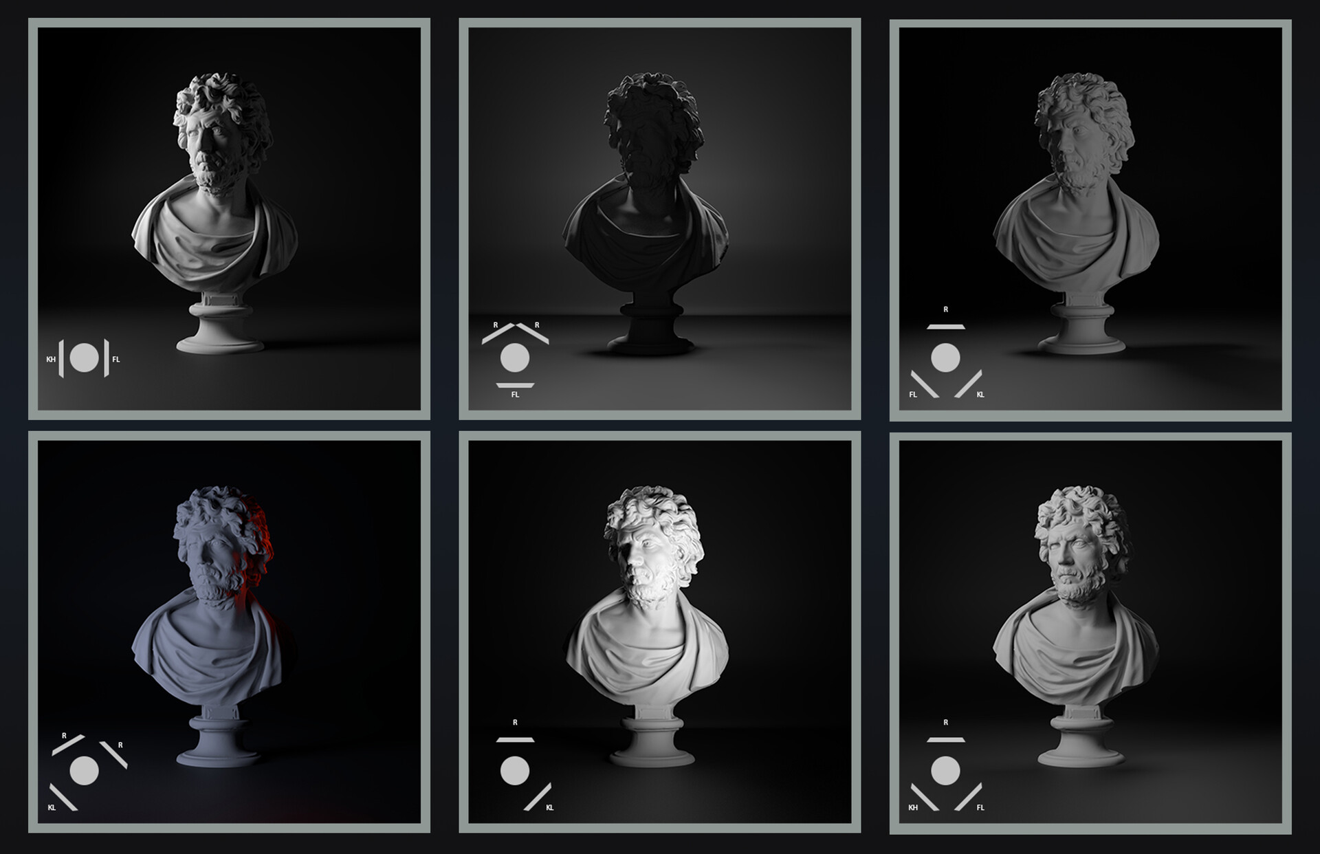 Artstation Lighting Practice