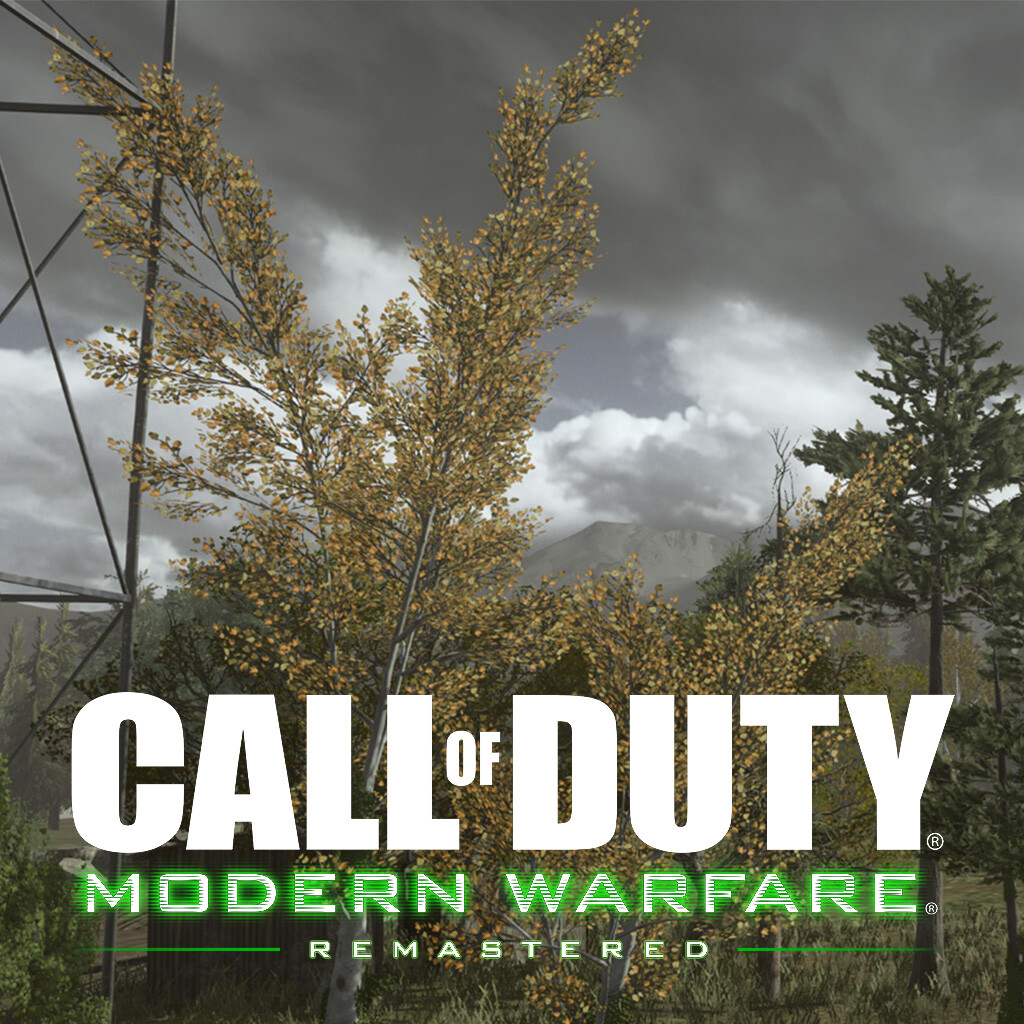 ArtStation - Call of Duty: Modern Warfare Remastered - Foliage