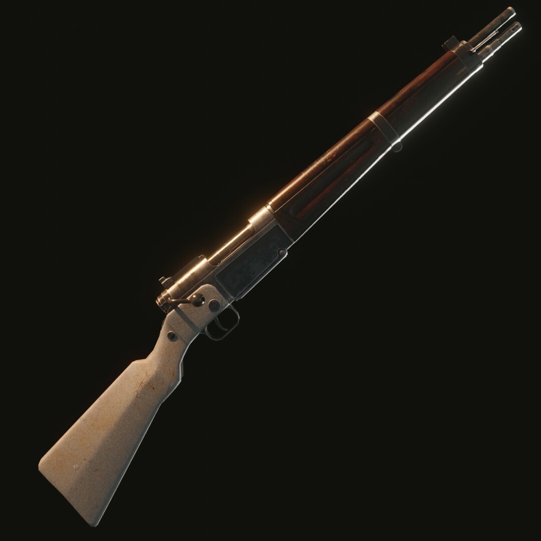 ArtStation - Paratrooper Rifle