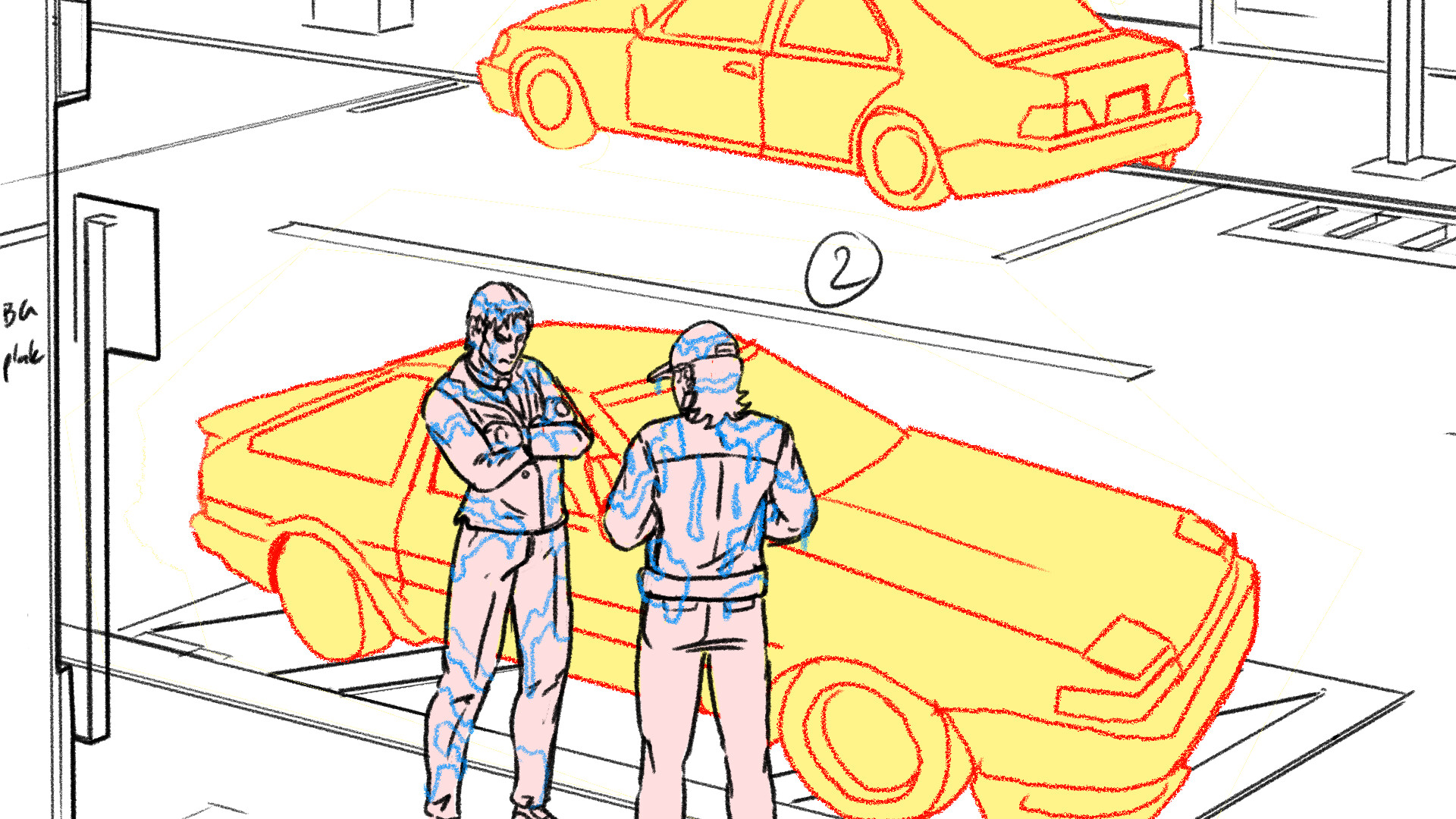 ArtStation - Zero-Point Season Zero background layouts