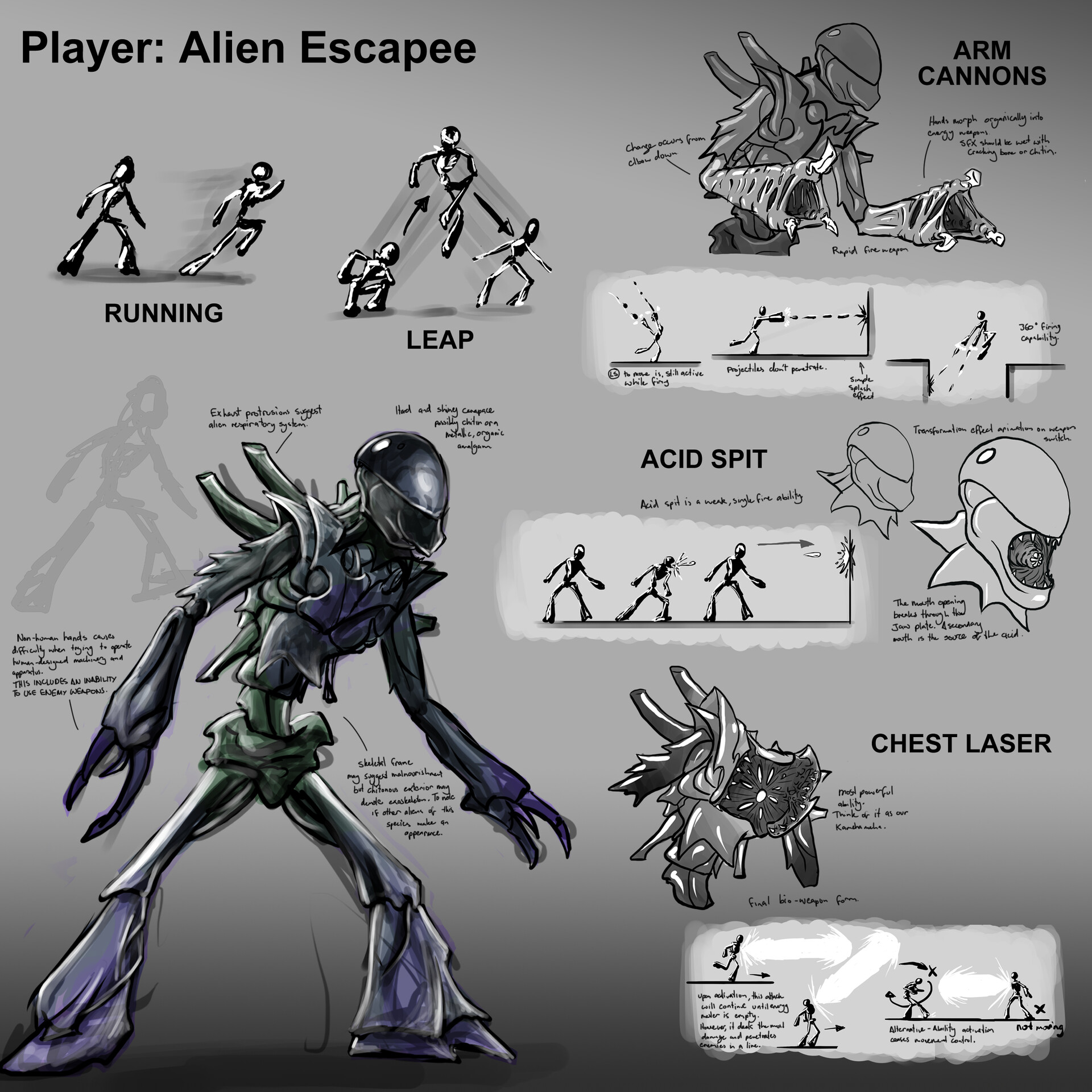 ArtStation - Skyshifter Platformer Concept art