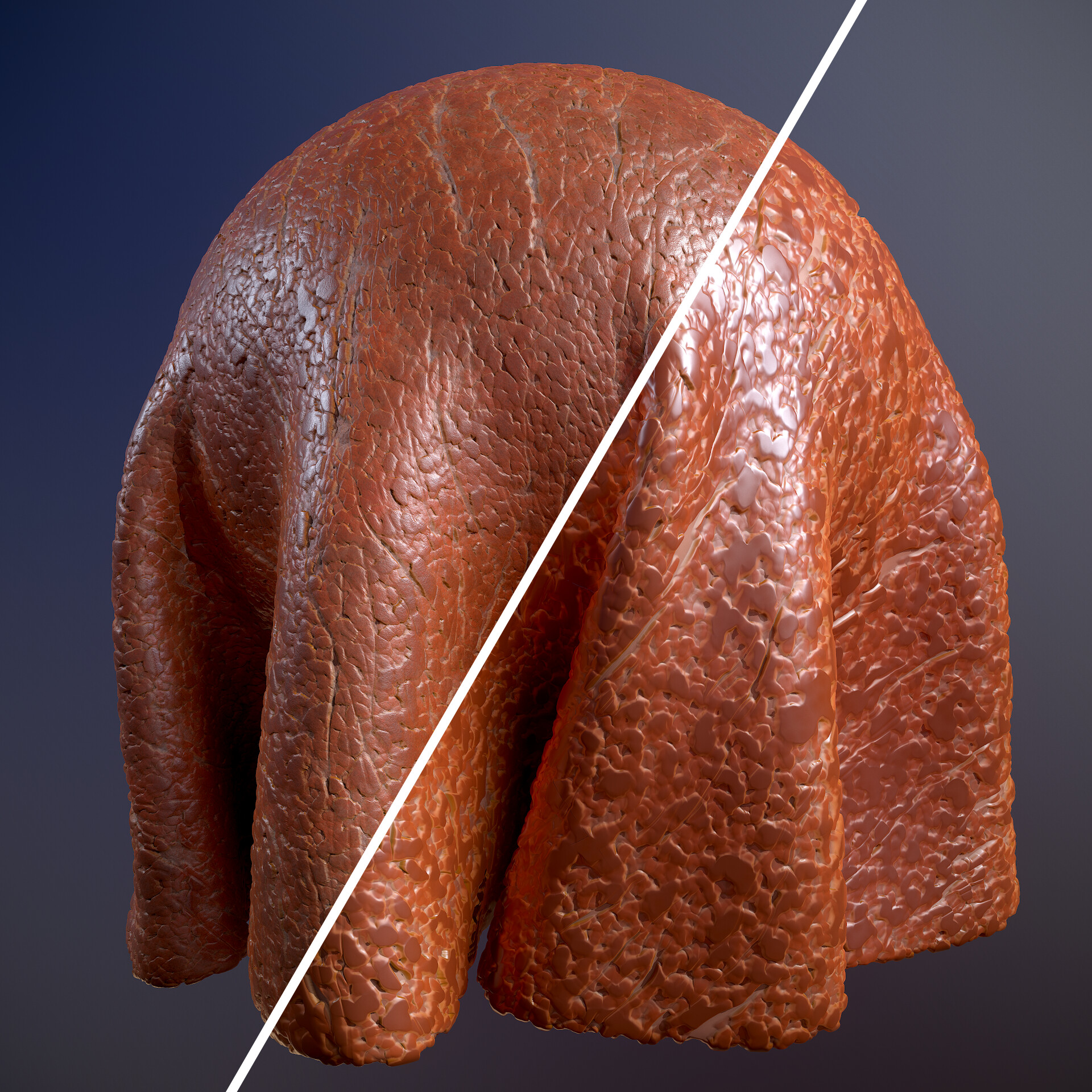 ArtStation - Leather Study - PBR and Stylized