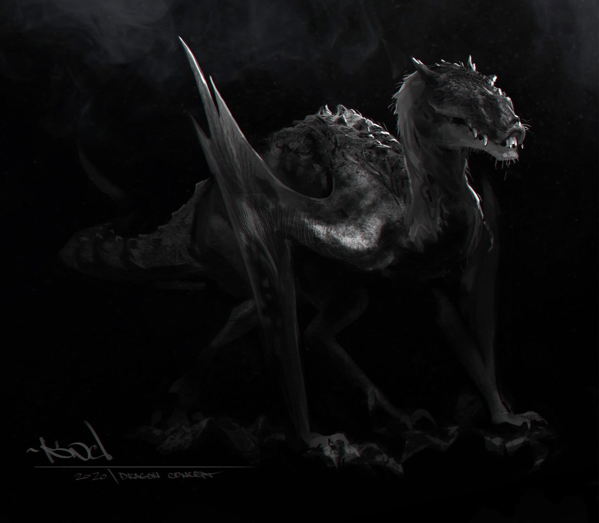 ArtStation - Wyvern concept