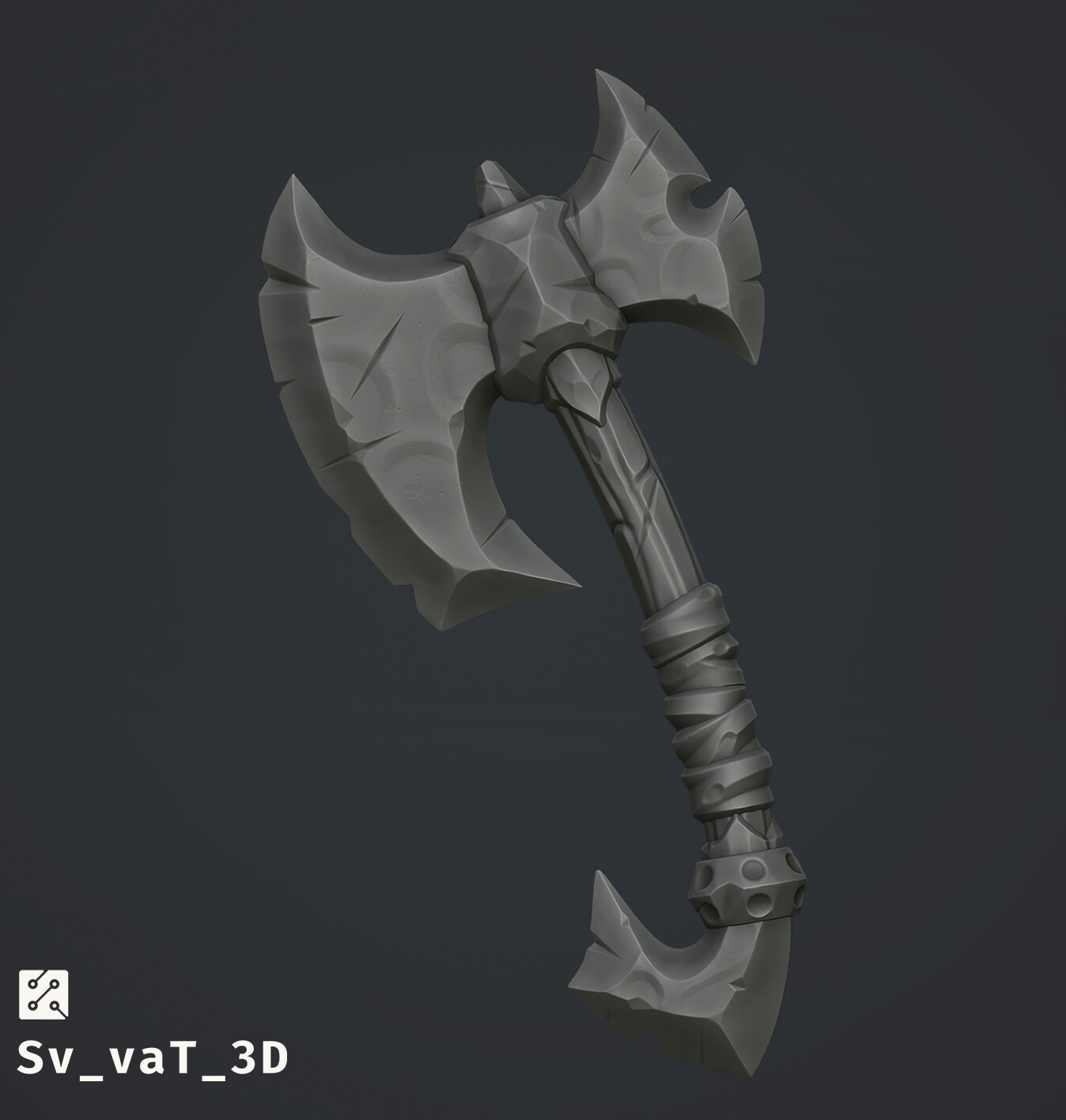 ArtStation - Stylized_Axe