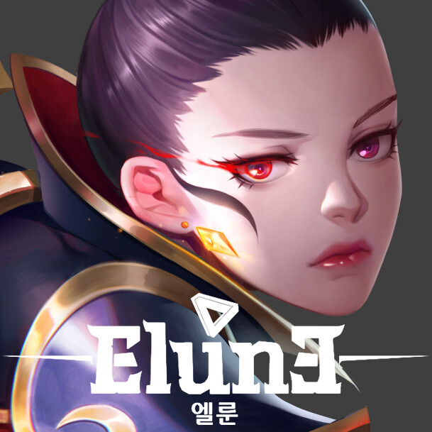 ArtStation - Elune Character Illust