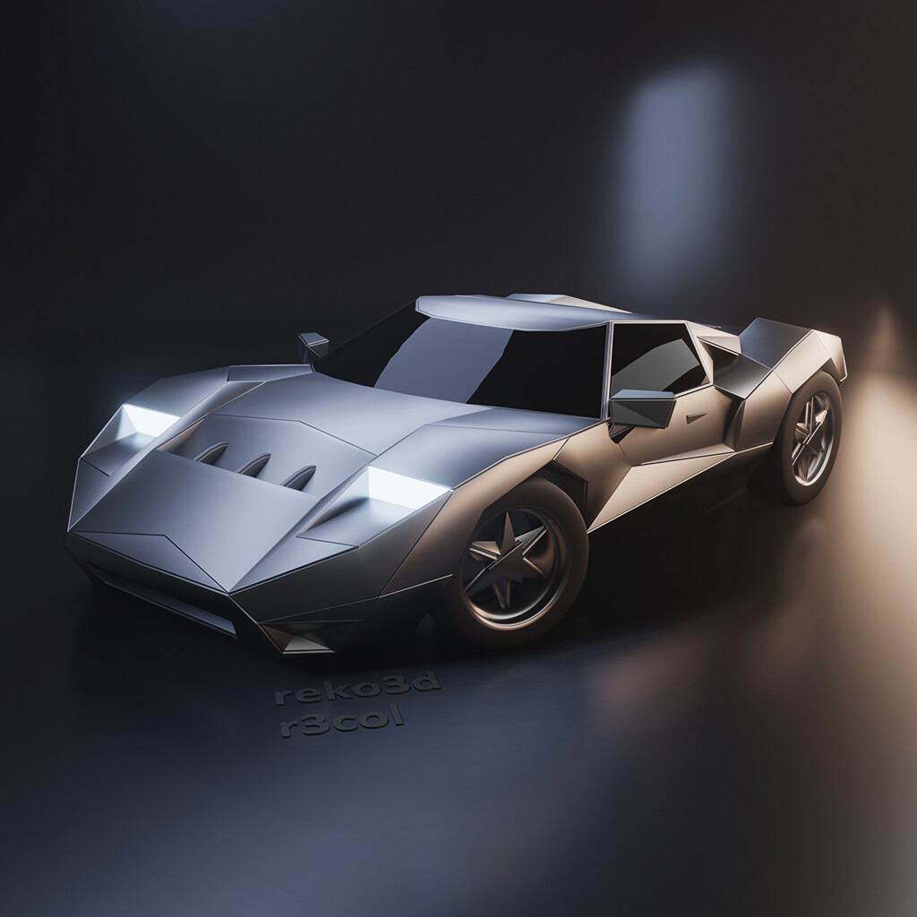 ArtStation - GT40 Cyber Edition