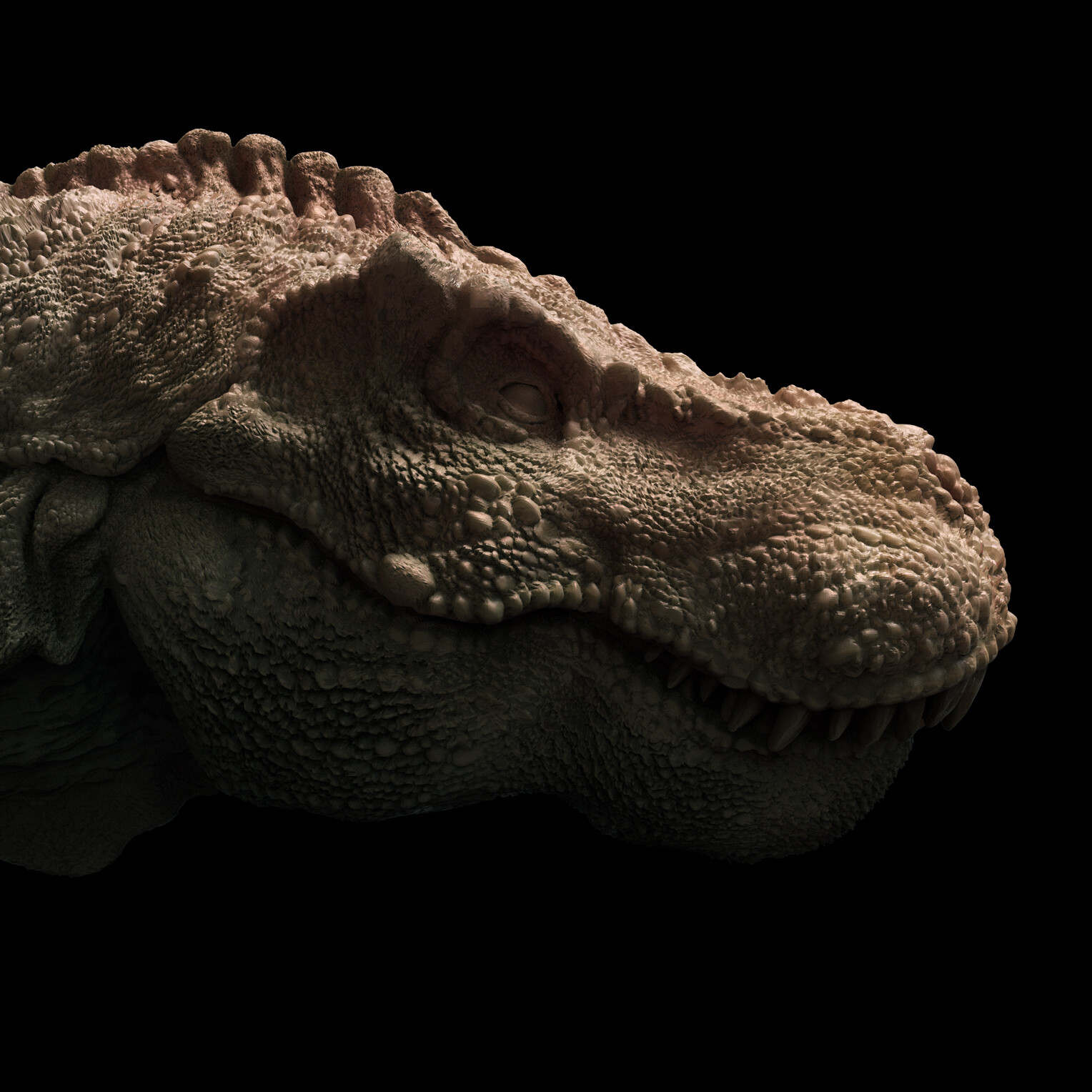 ArtStation - T-REX Head Model