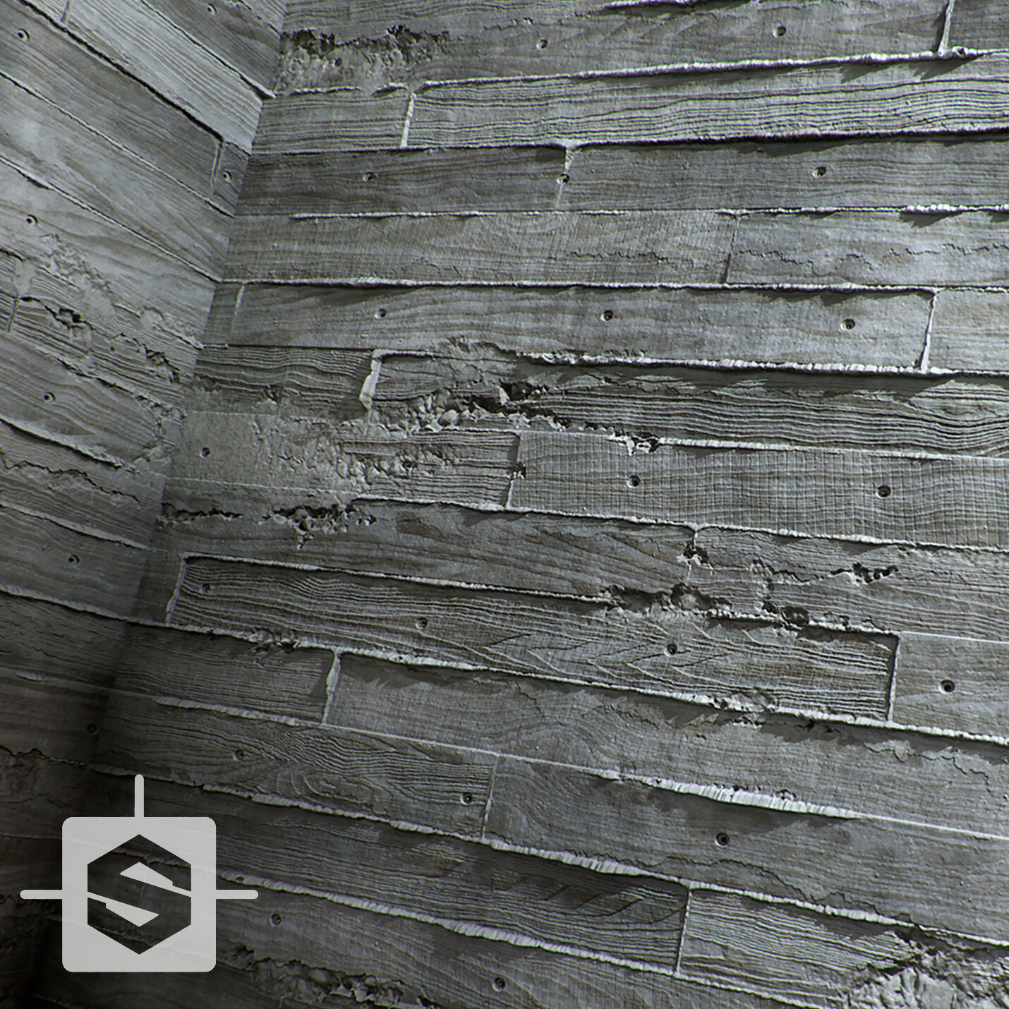 ArtStation - Concrete wall material