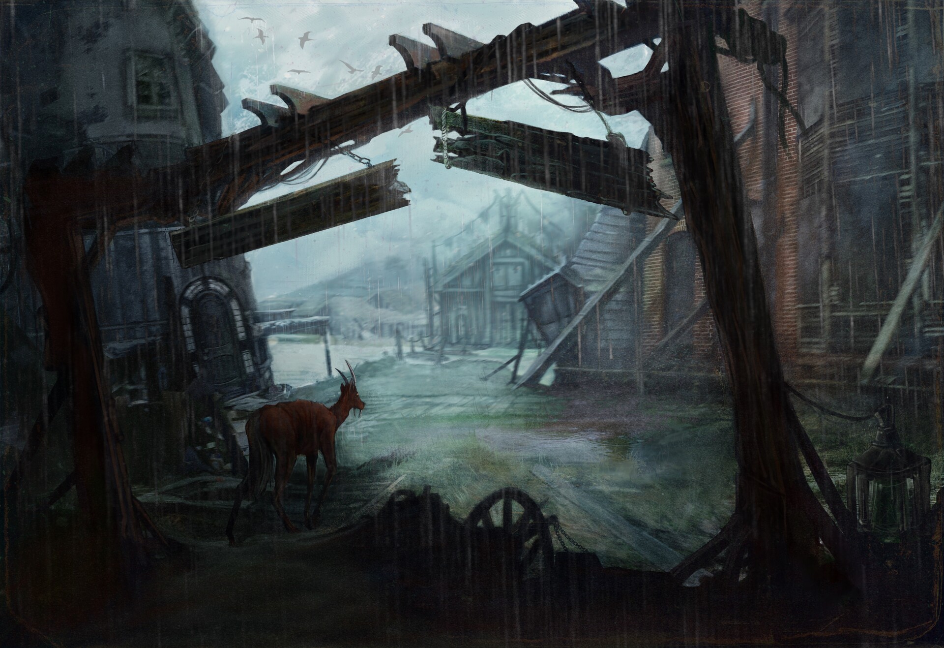 ArtStation - Highlander’s Village