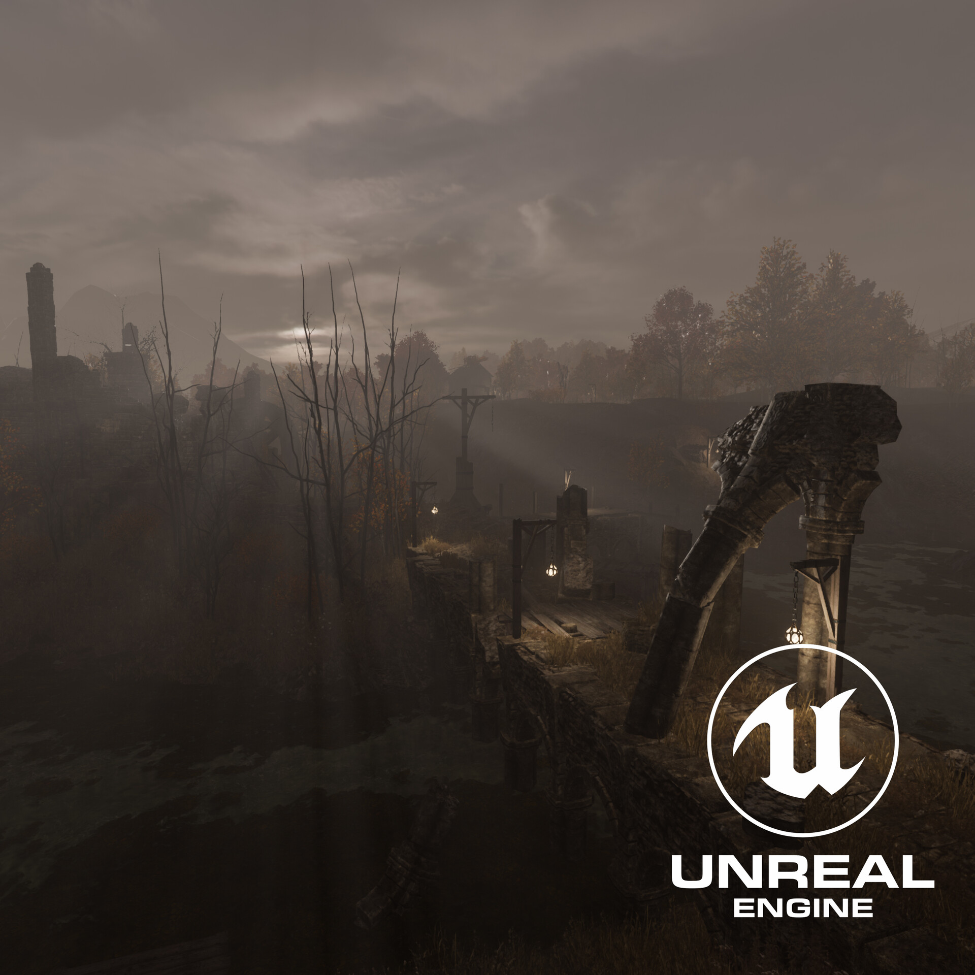 ArtStation - UE4 Level Design and Lighting - Stylized