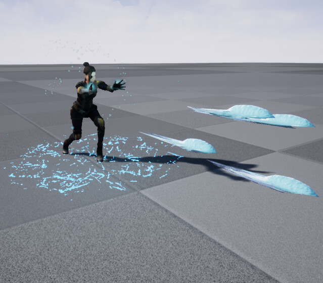 ArtStation - Ice Attack FX