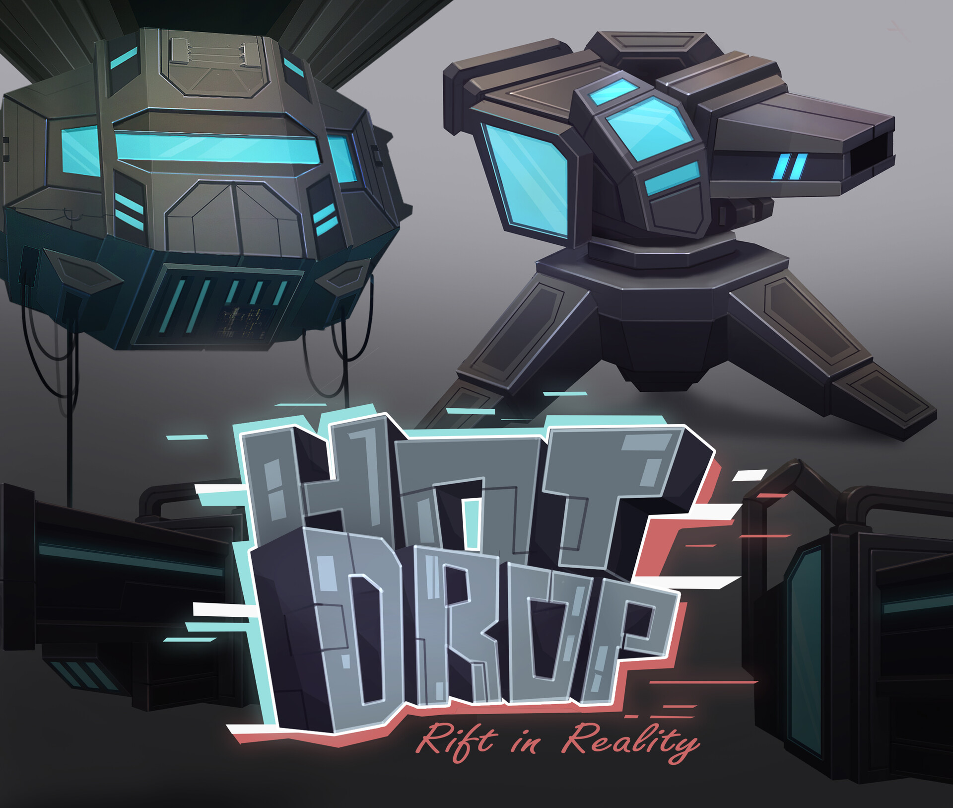 ArtStation - Hot drop assets