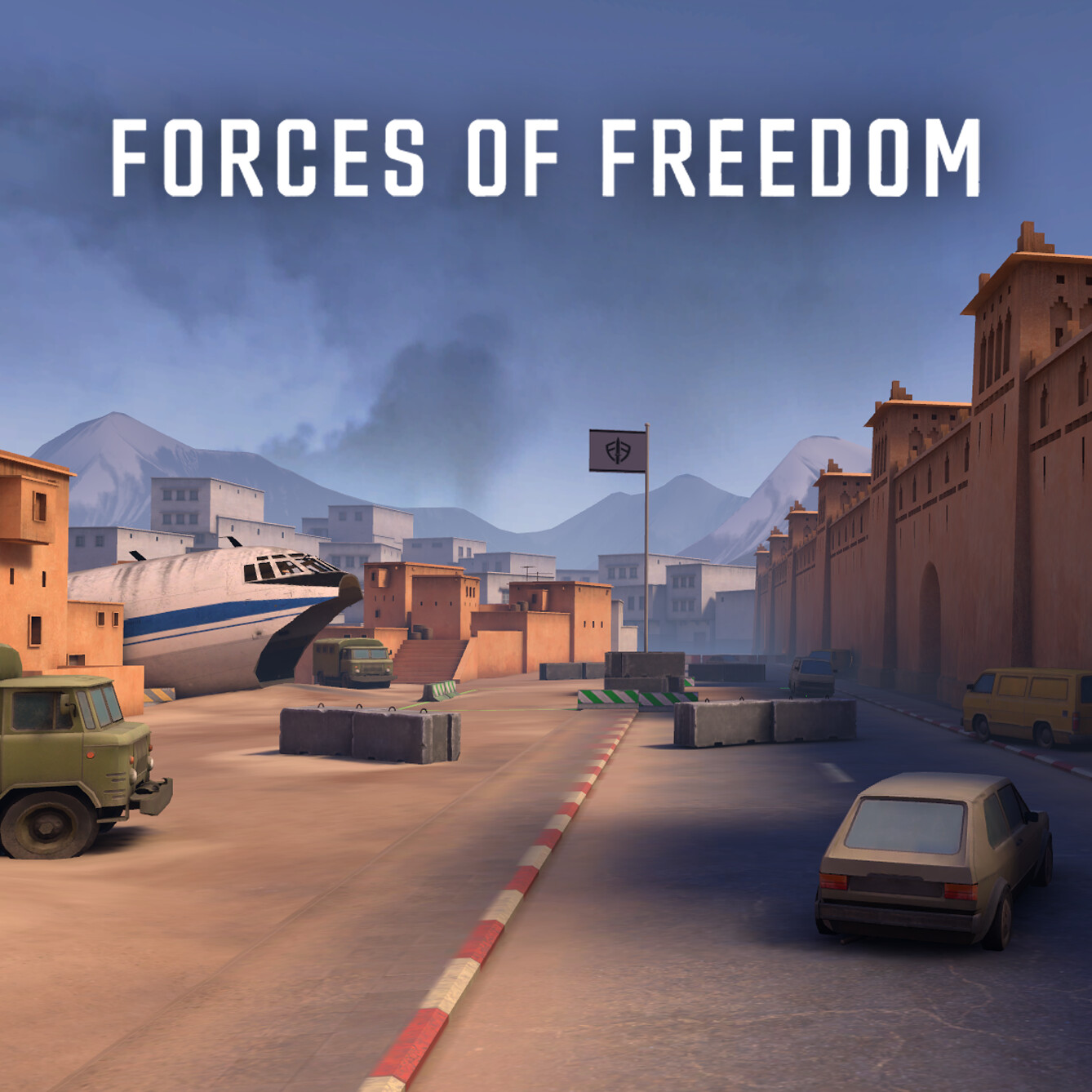 ArtStation - FORCES OF FREEDOM - AFGHAN BORDER