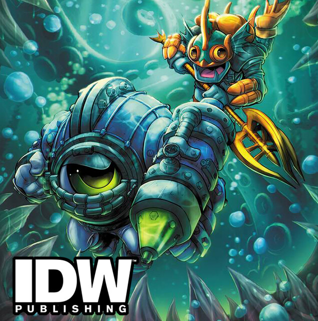 ArtStation - Skylanders Superchargers Cover