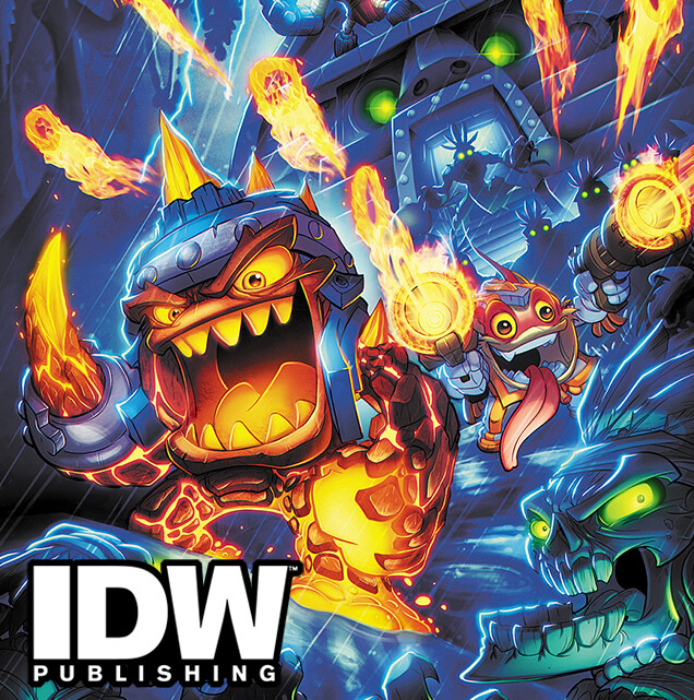 ArtStation - Skylanders Superchargers Cover