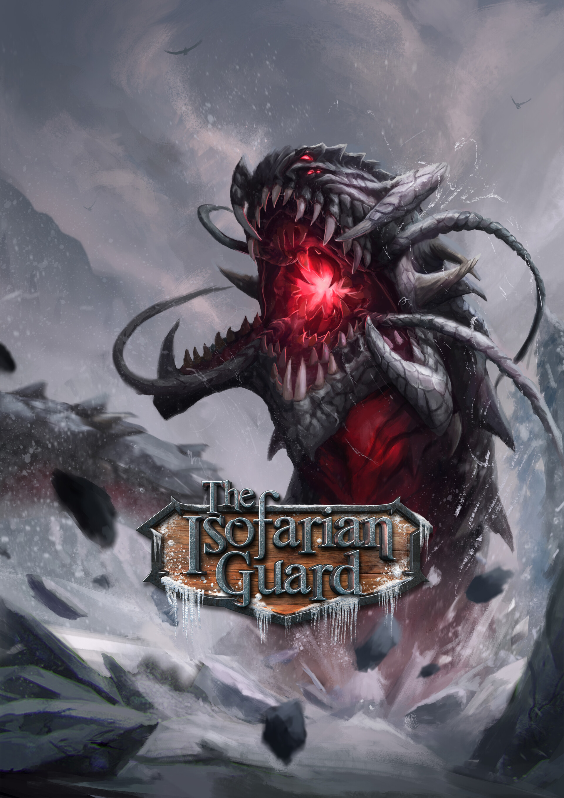 ArtStation - Glacial Worm - The Isofarian Guard