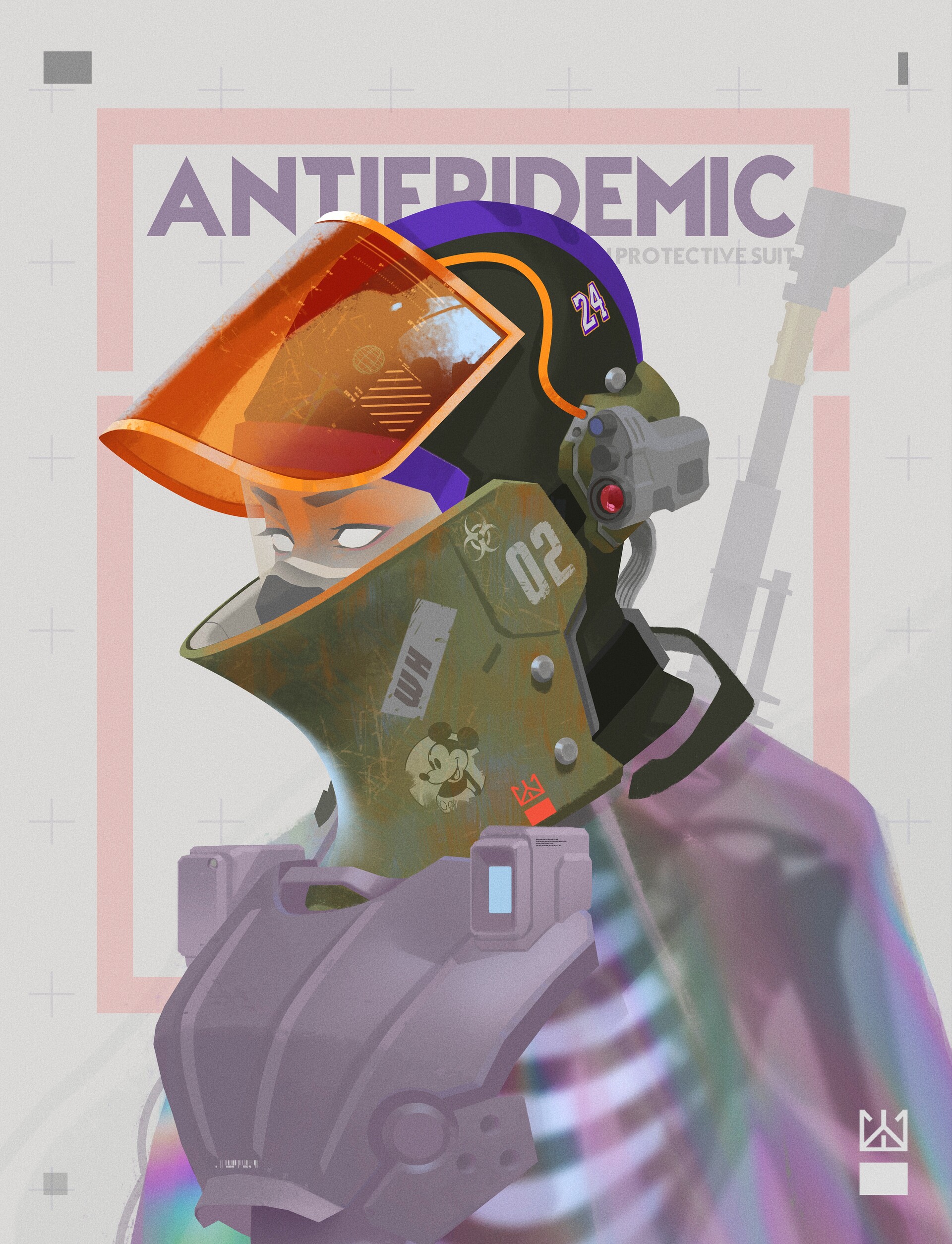 ArtStation - Defeat the virus！