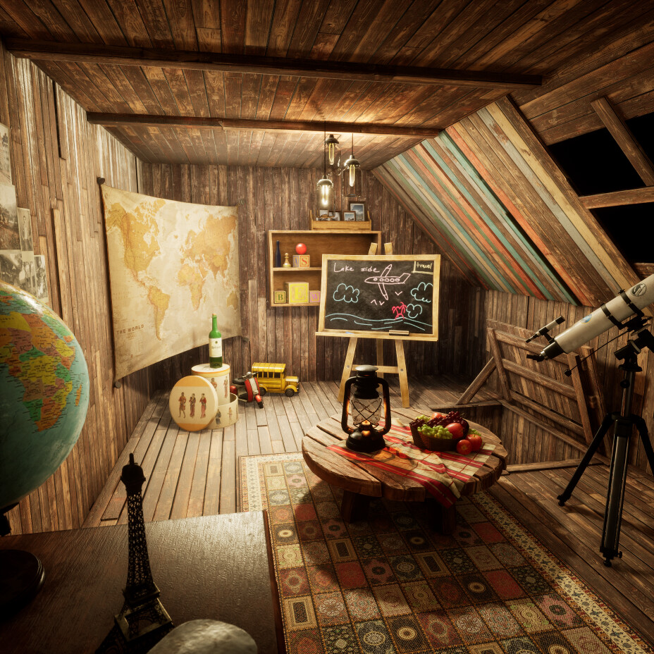 ArtStation - Secret Hideout