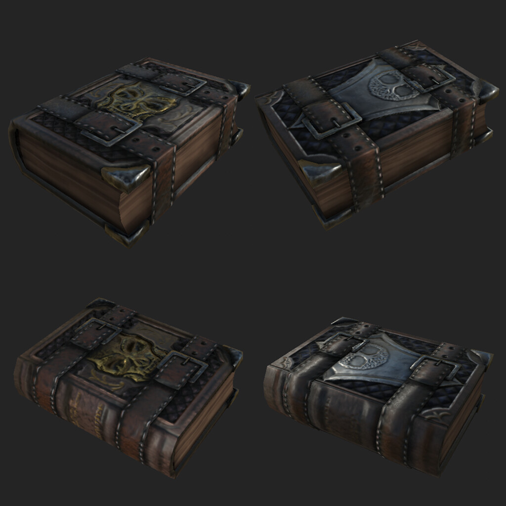 ArtStation - Stylized Books