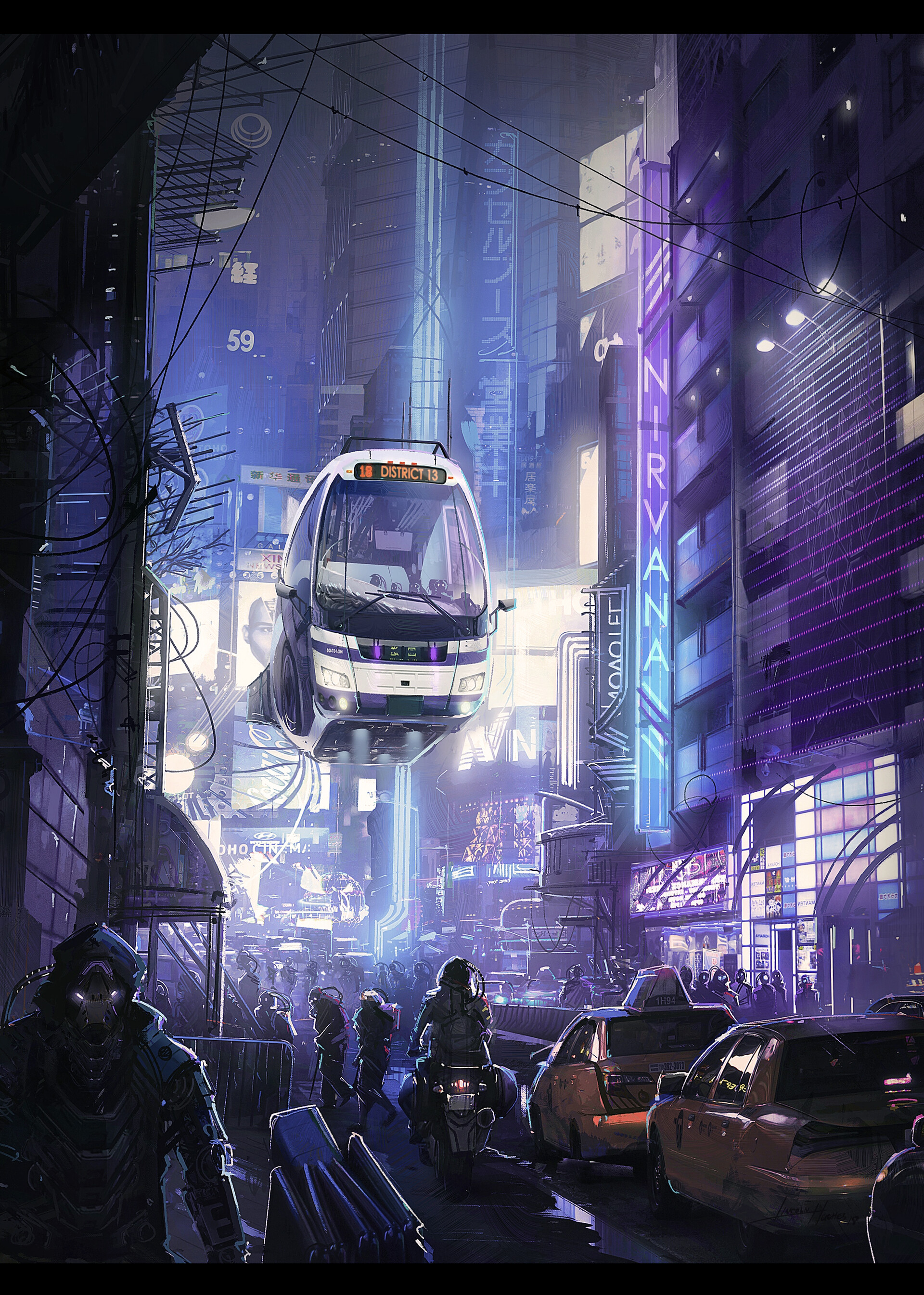 ArtStation - District 13 - Robot City