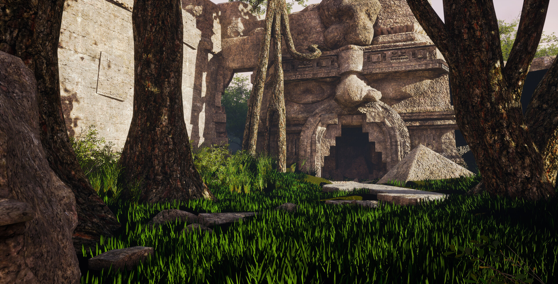 ArtStation - Forest temple